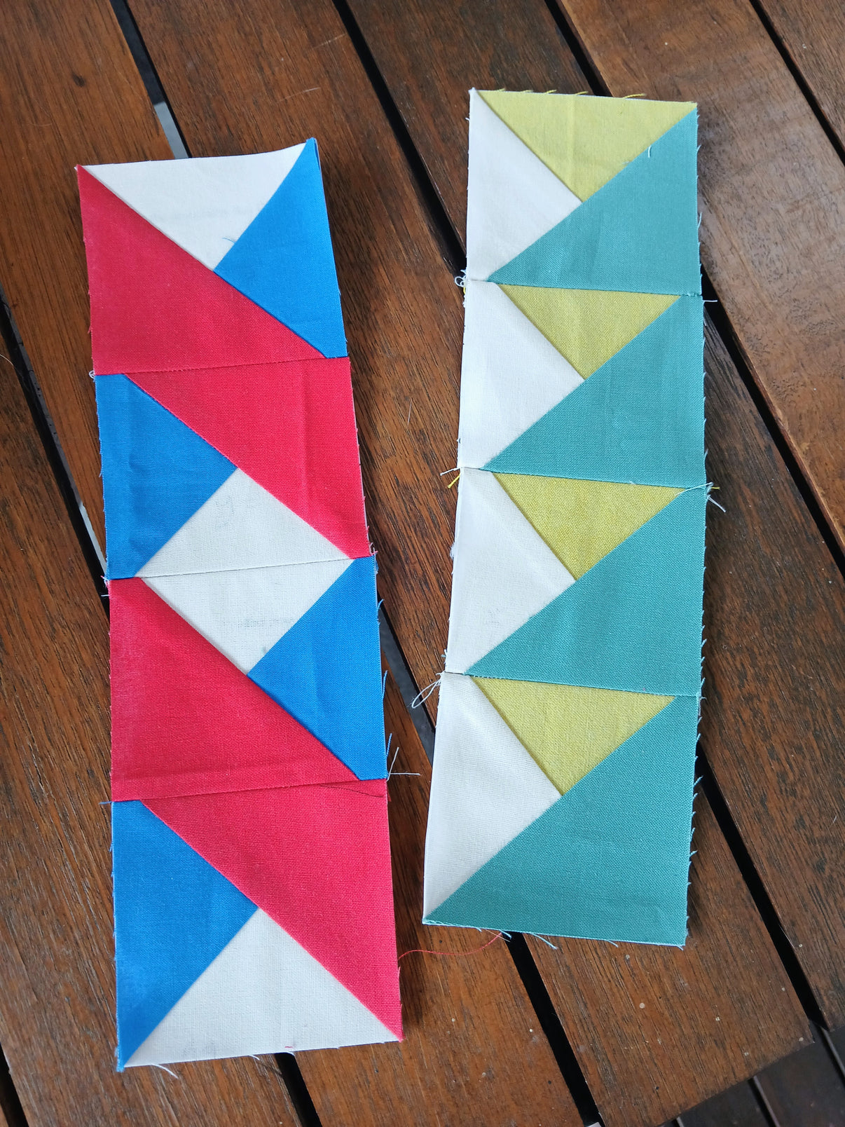 Partial Quarter Square Triangle Foundation Paper Piecing (FPP) Pattern ...