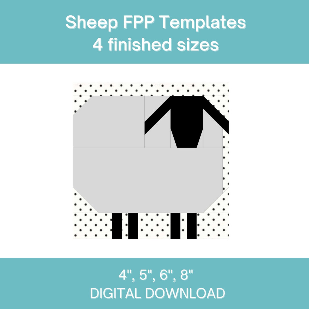 Animal Foundation Paper Piecing Quilt Blocks – Thimbles and Needles